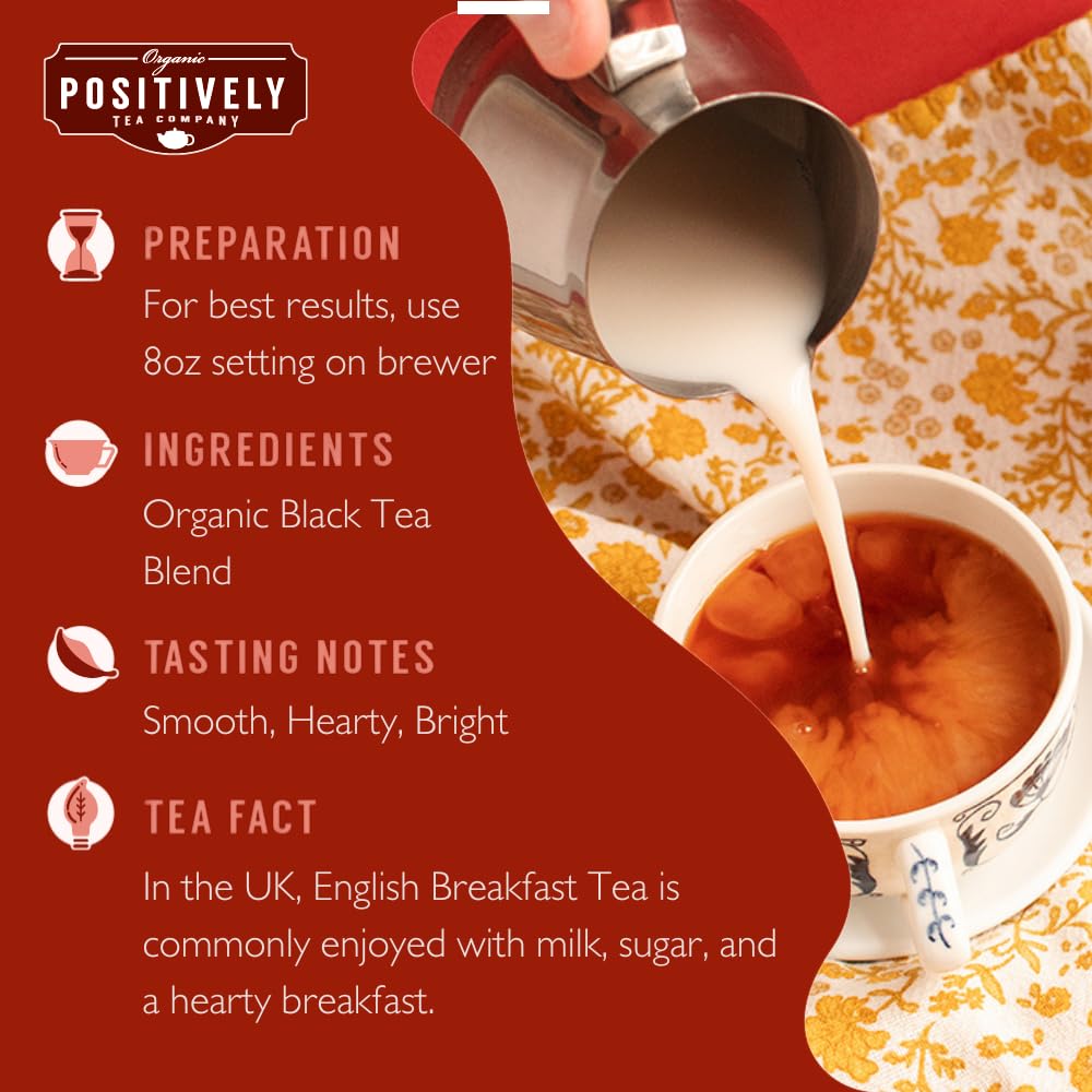 rich flavour English breakfast tea
