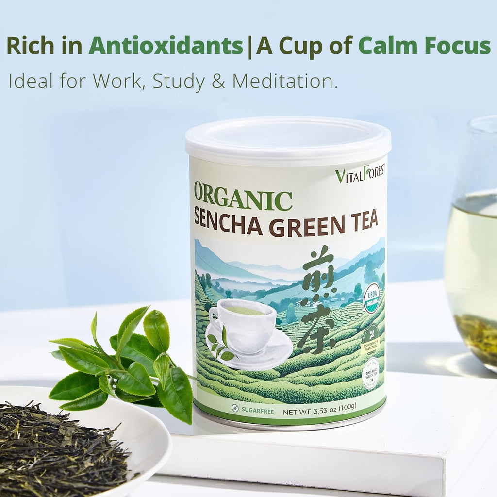 rich flavour green tea for brewing
