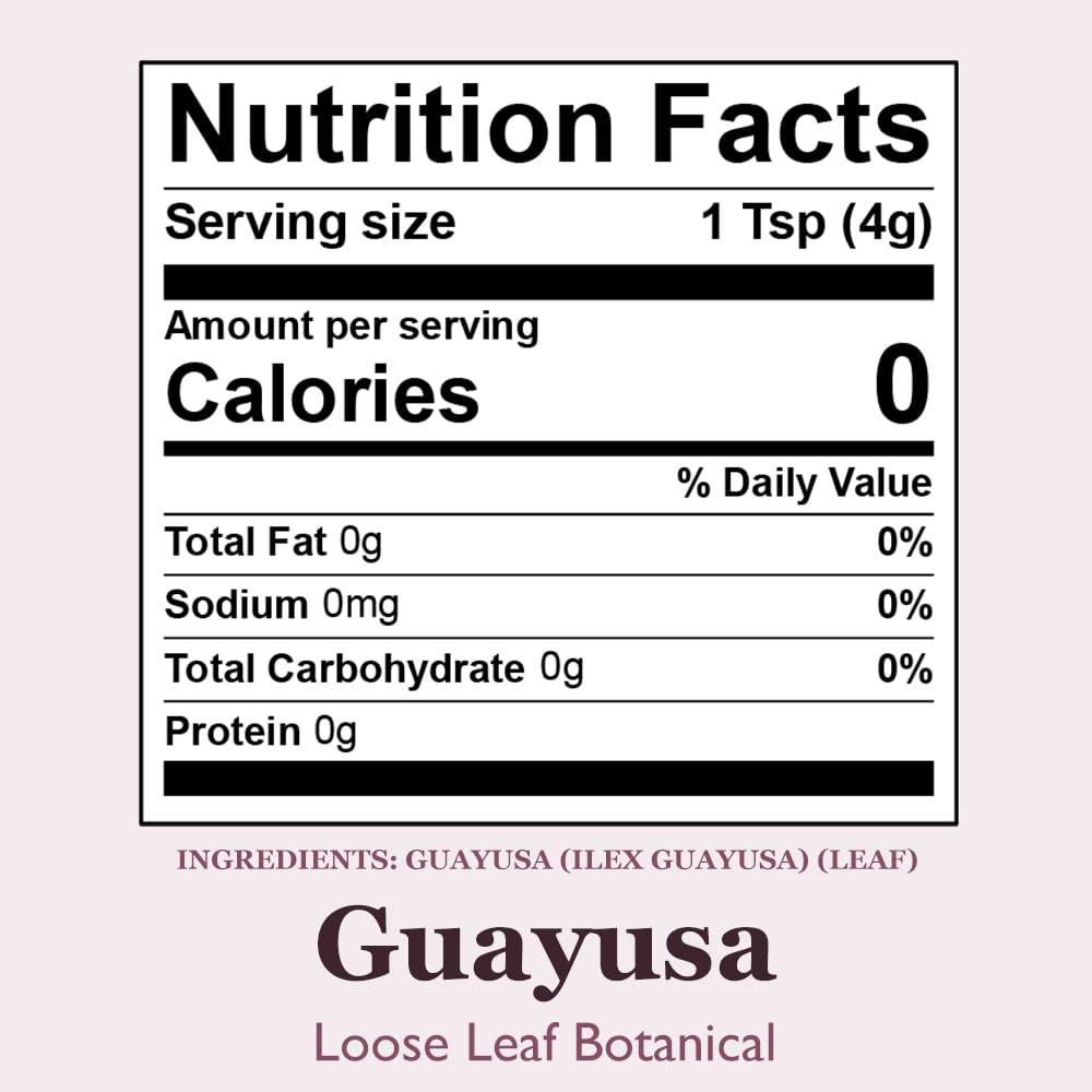 rich flavour guayusa tea