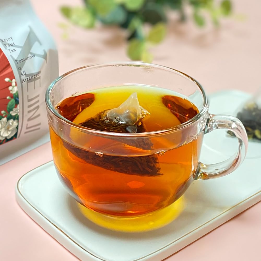 rich flavour jasmine black tea
