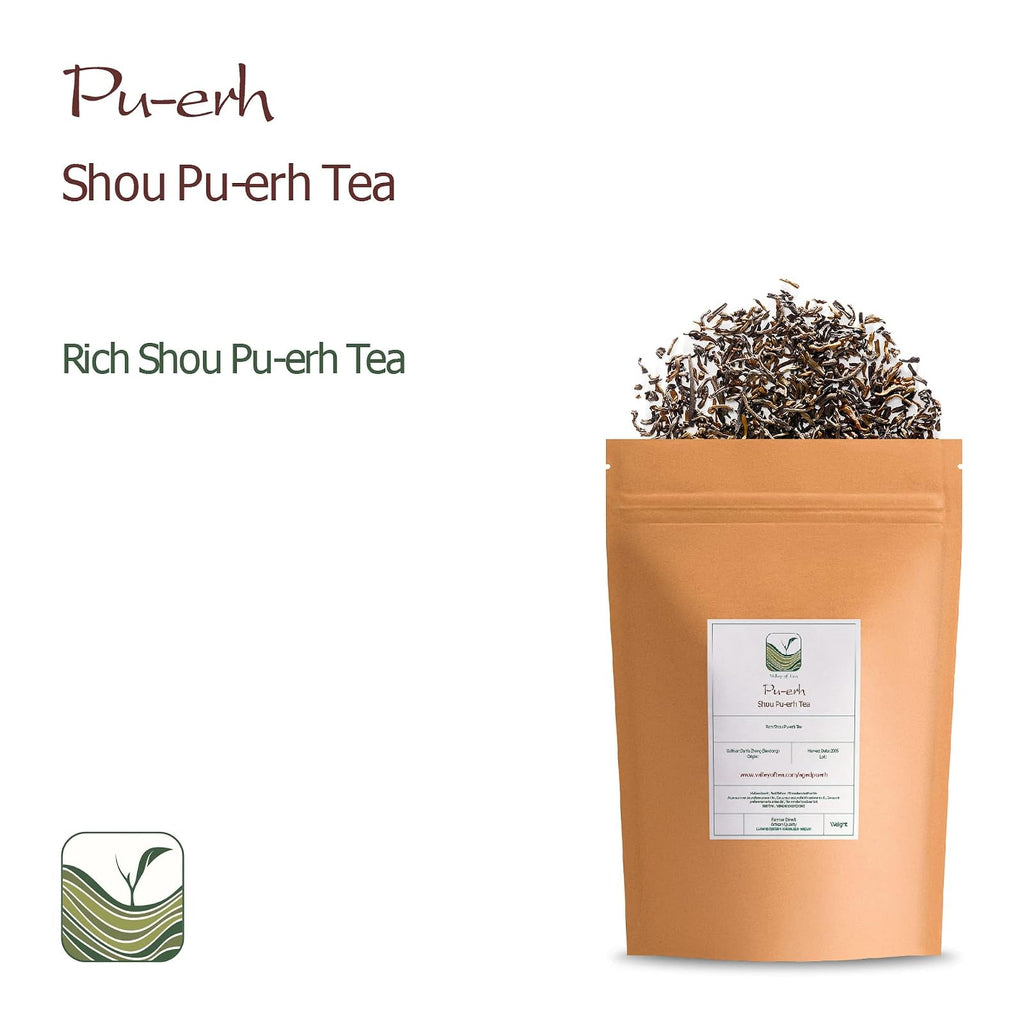 rich flavour loose leaf pu erh tea