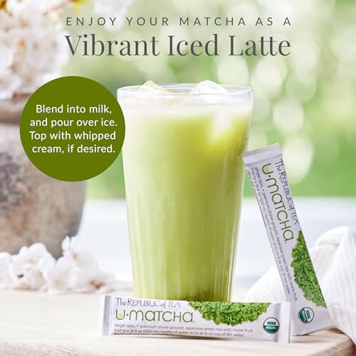 rich flavour matcha packets