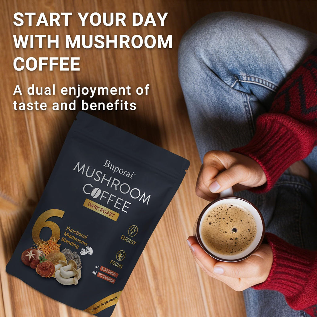 rich flavour mushroom coffee experience