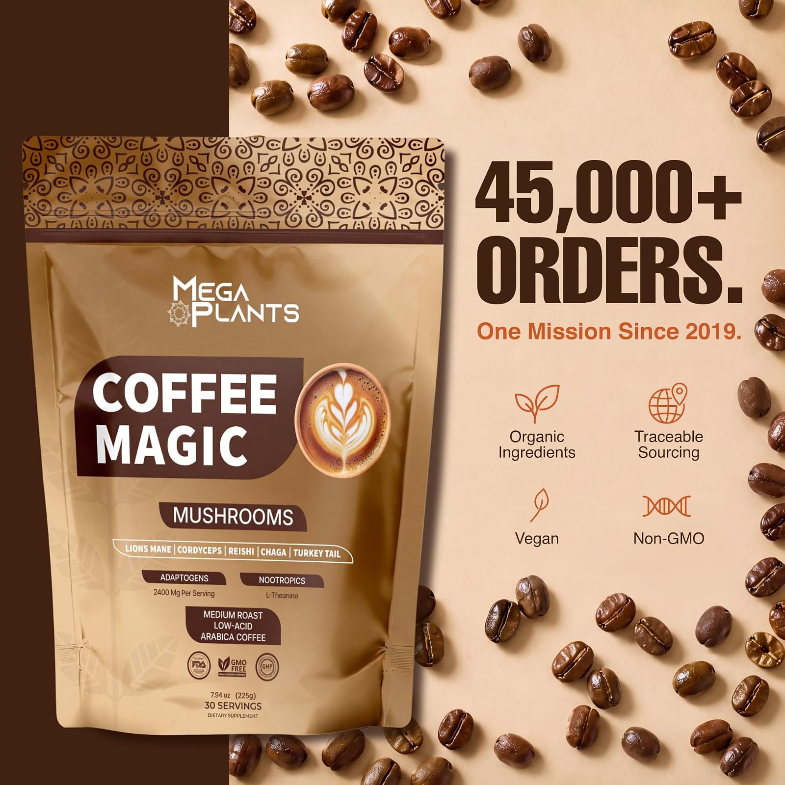 rich flavour mushroom coffee experience