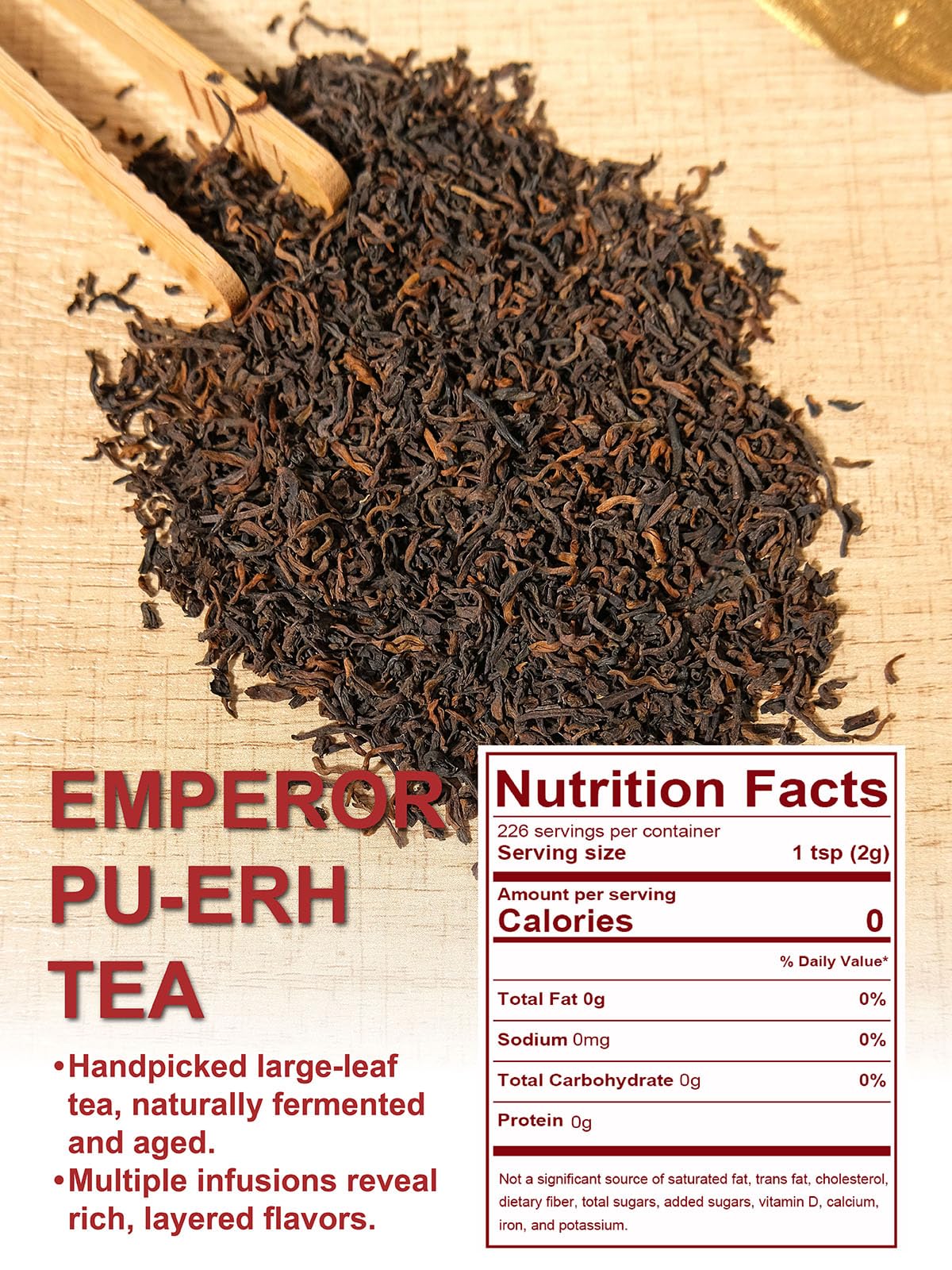 Rich flavour Pu-erh tea experience