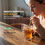 rich flavour yaupon tea bags