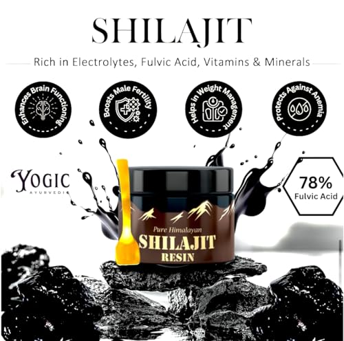Rich fulvic acid shilajit product