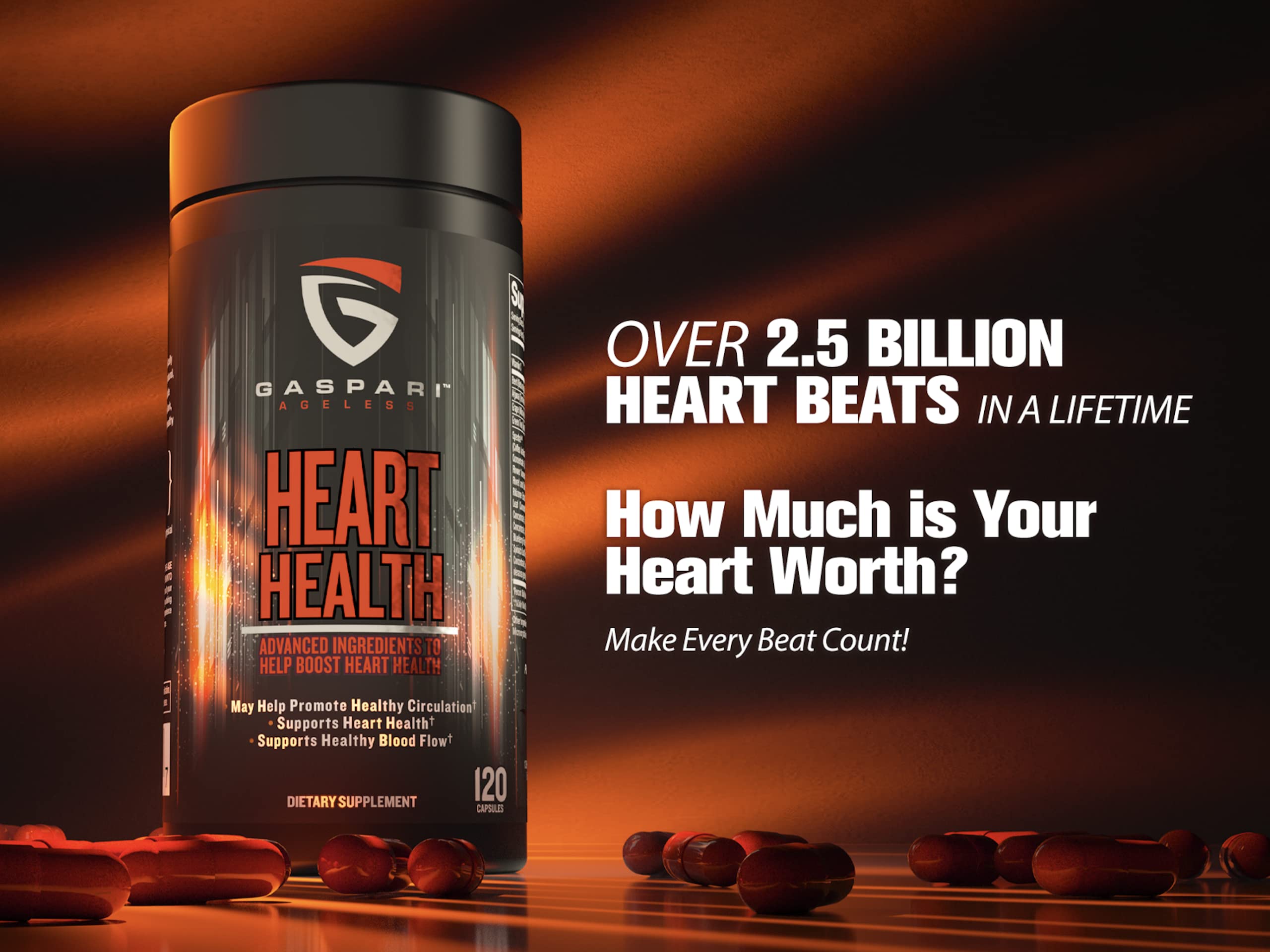 Rich Gaspari vitamins for heart strength