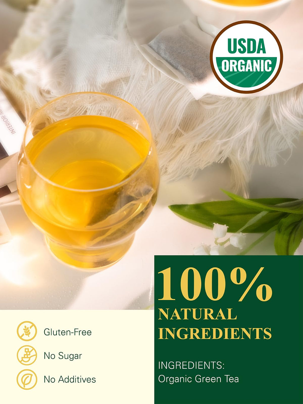 rich in antioxidants green tea