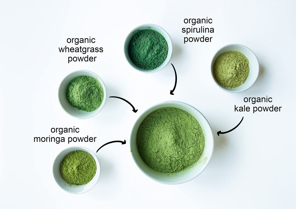 Rich in antioxidants spirulina supplement