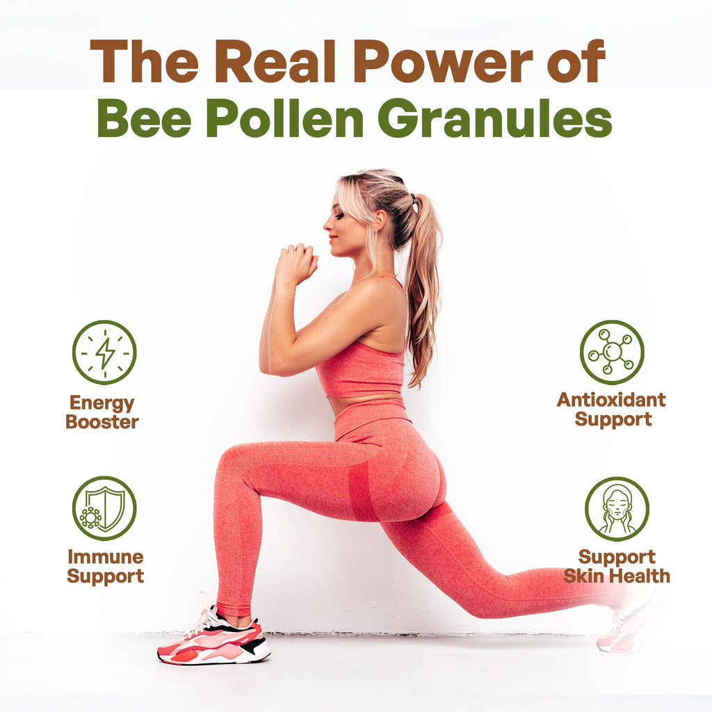 rich in B vitamins bee pollen granules