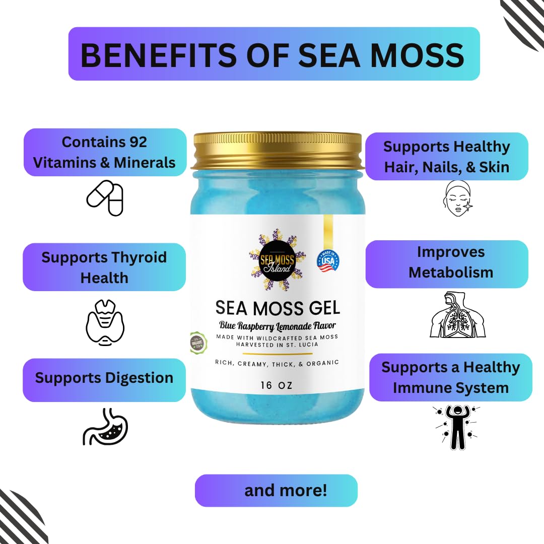 rich in minerals sea moss gel
