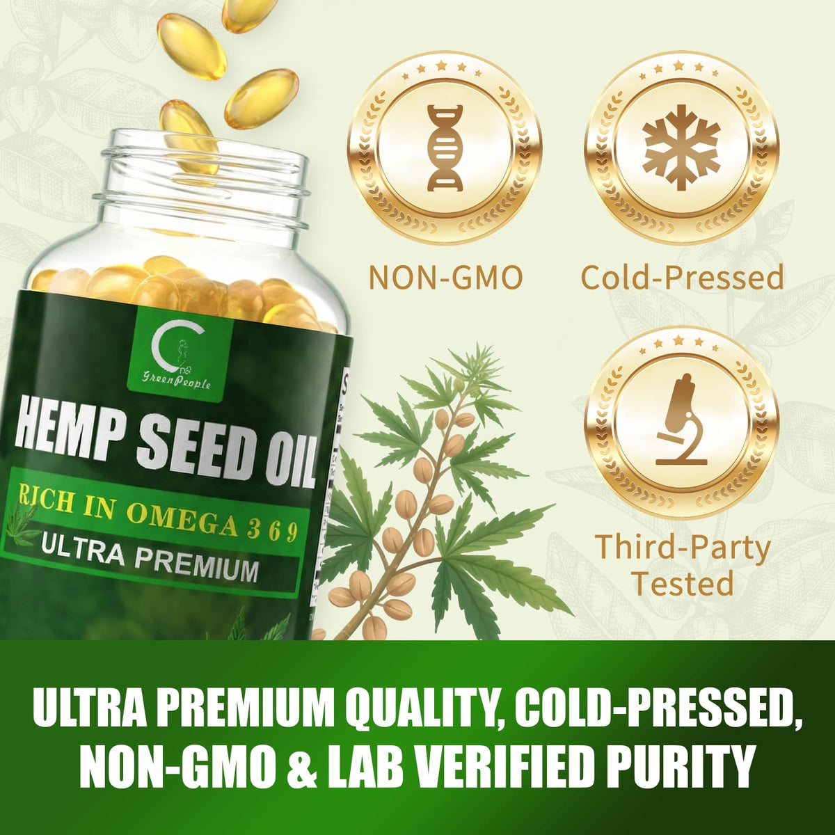 Rich in omega fatty acids