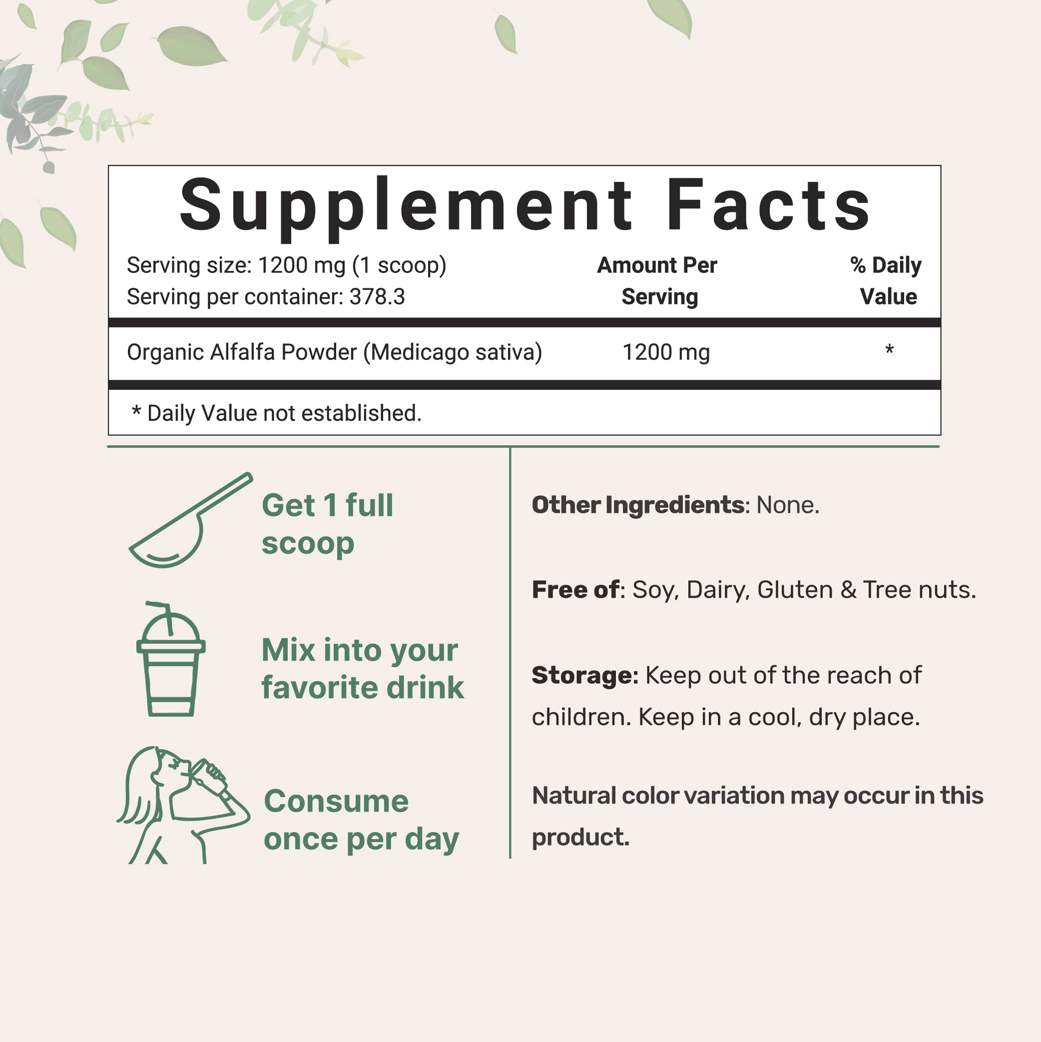 rich in vitamin K and C