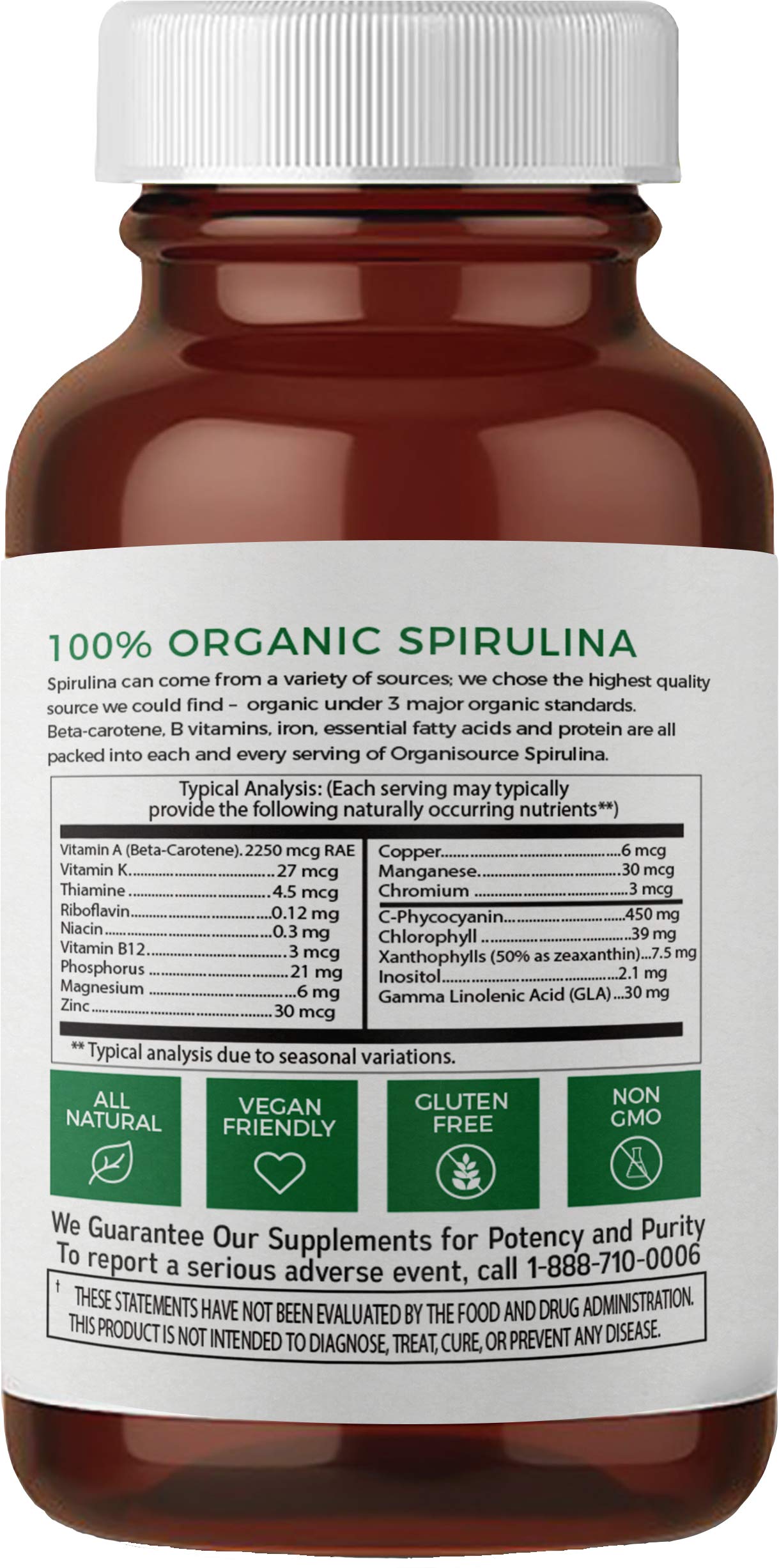 Rich protein content spirulina benefits