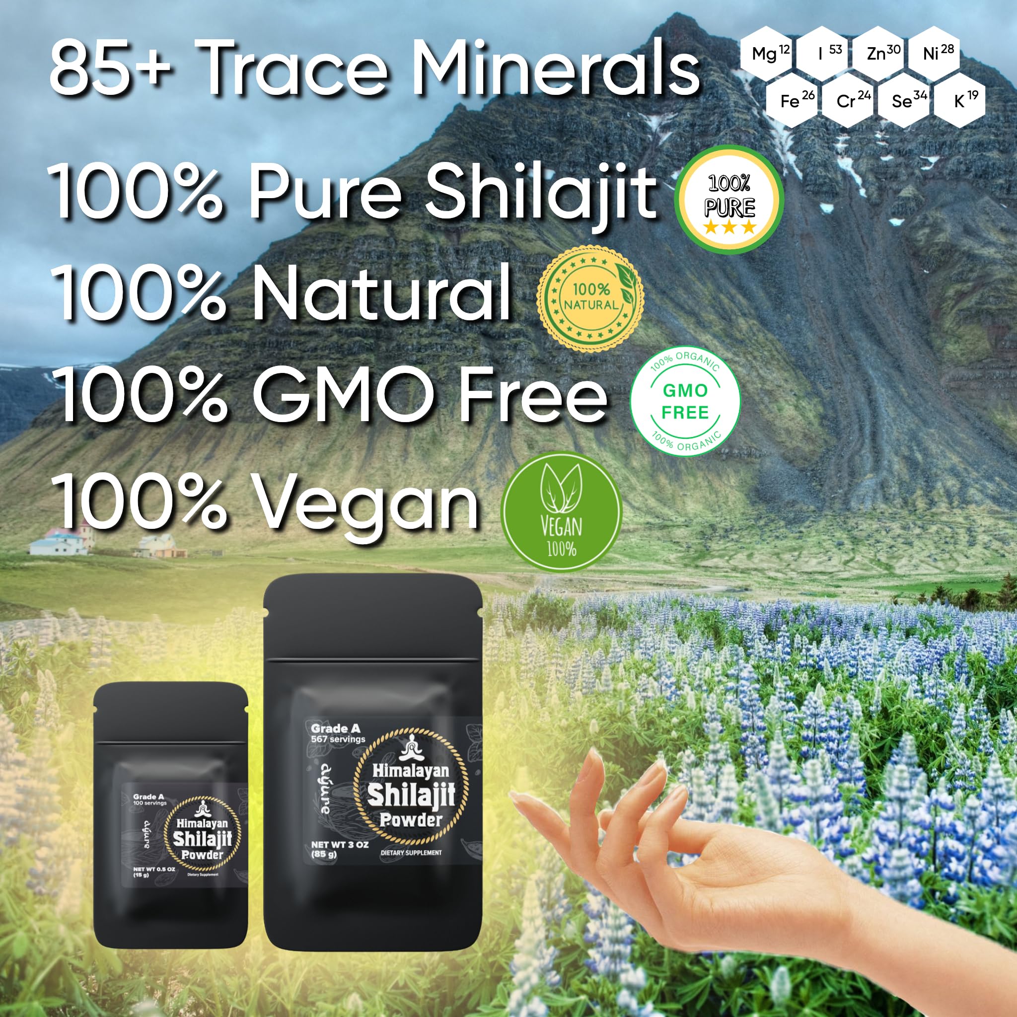 Rich source of essential trace minerals