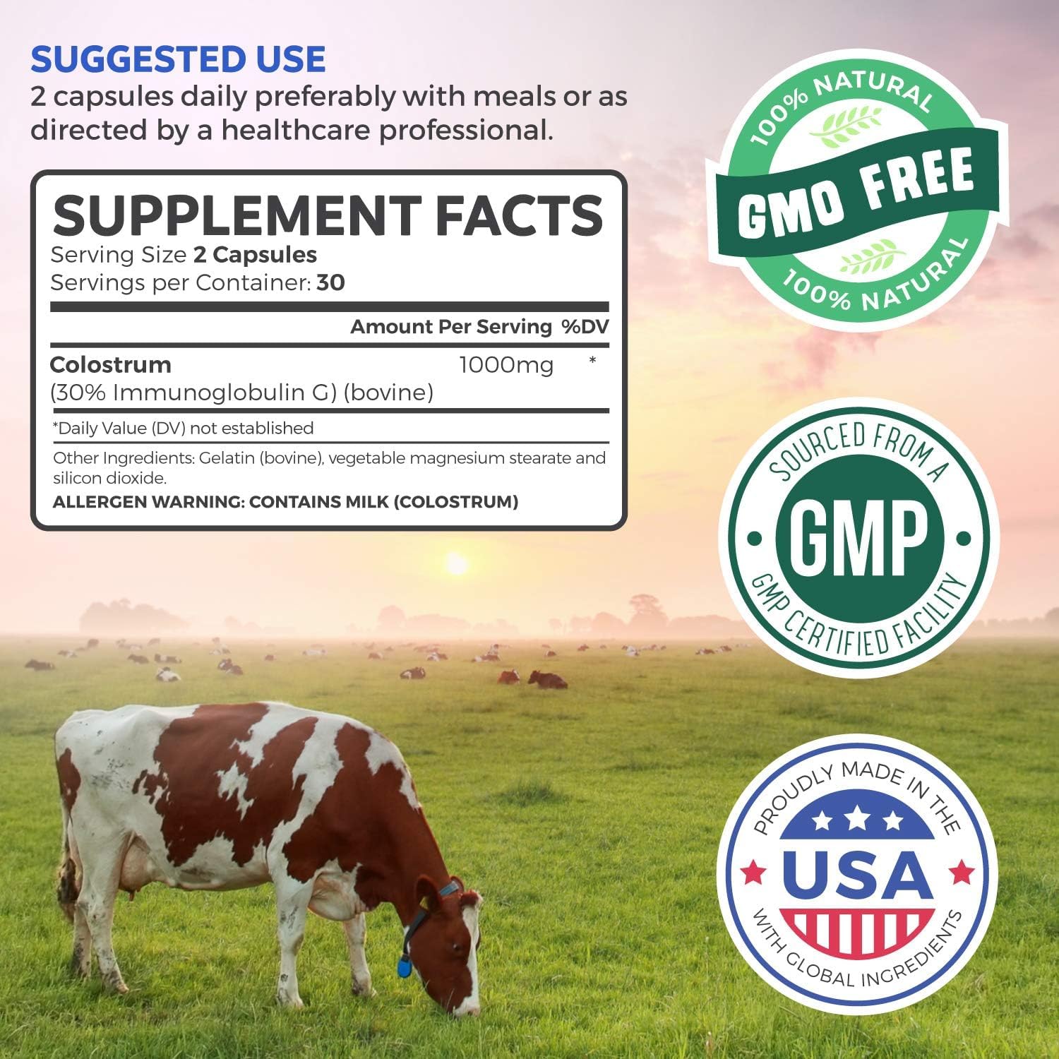 Rich source of immune support nutrients