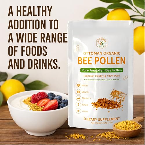 Rich source of vitamins bee pollen