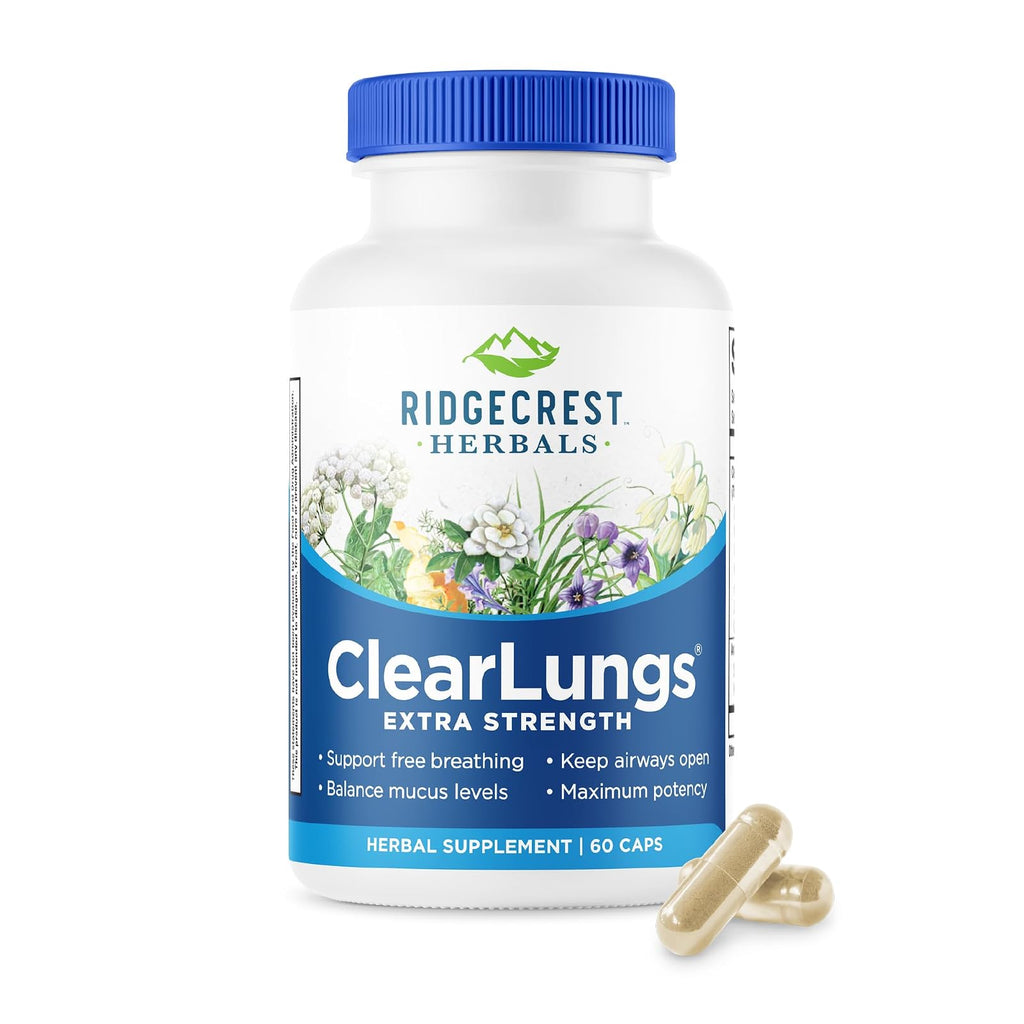 RidgeCrest ClearLungs herbal supplement
