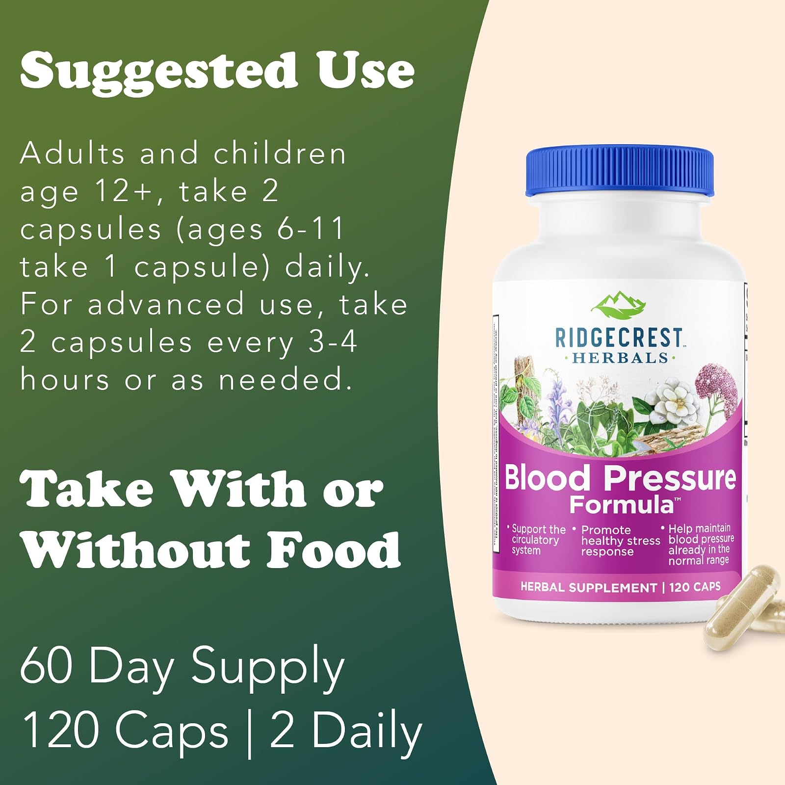 RidgeCrest Herbals circulation support capsules