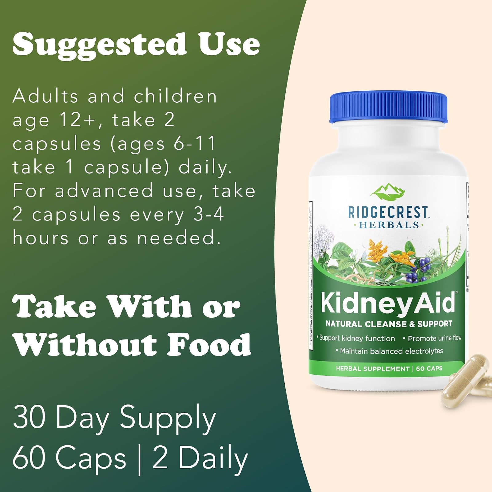 RidgeCrest Herbals multivitamin for men