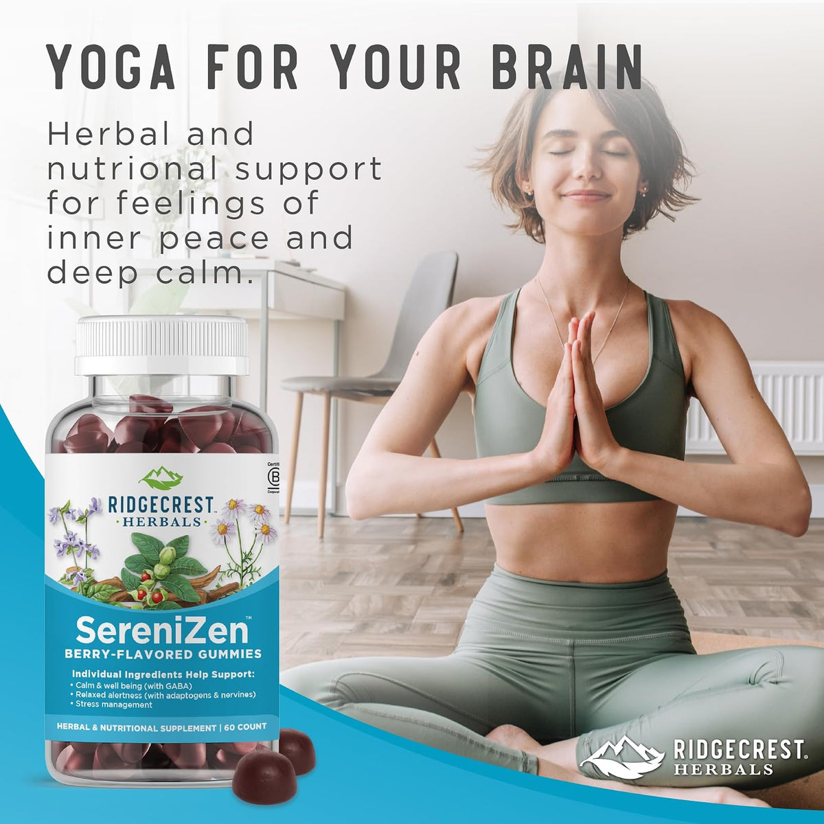 RidgeCrest Herbals multivitamin for mental clarity
