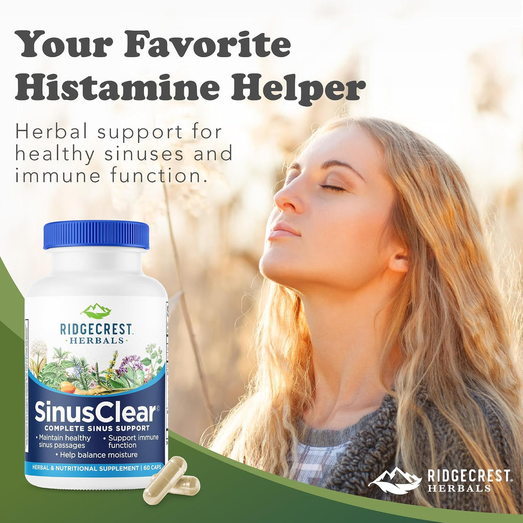 RidgeCrest Herbals sinus relief supplement