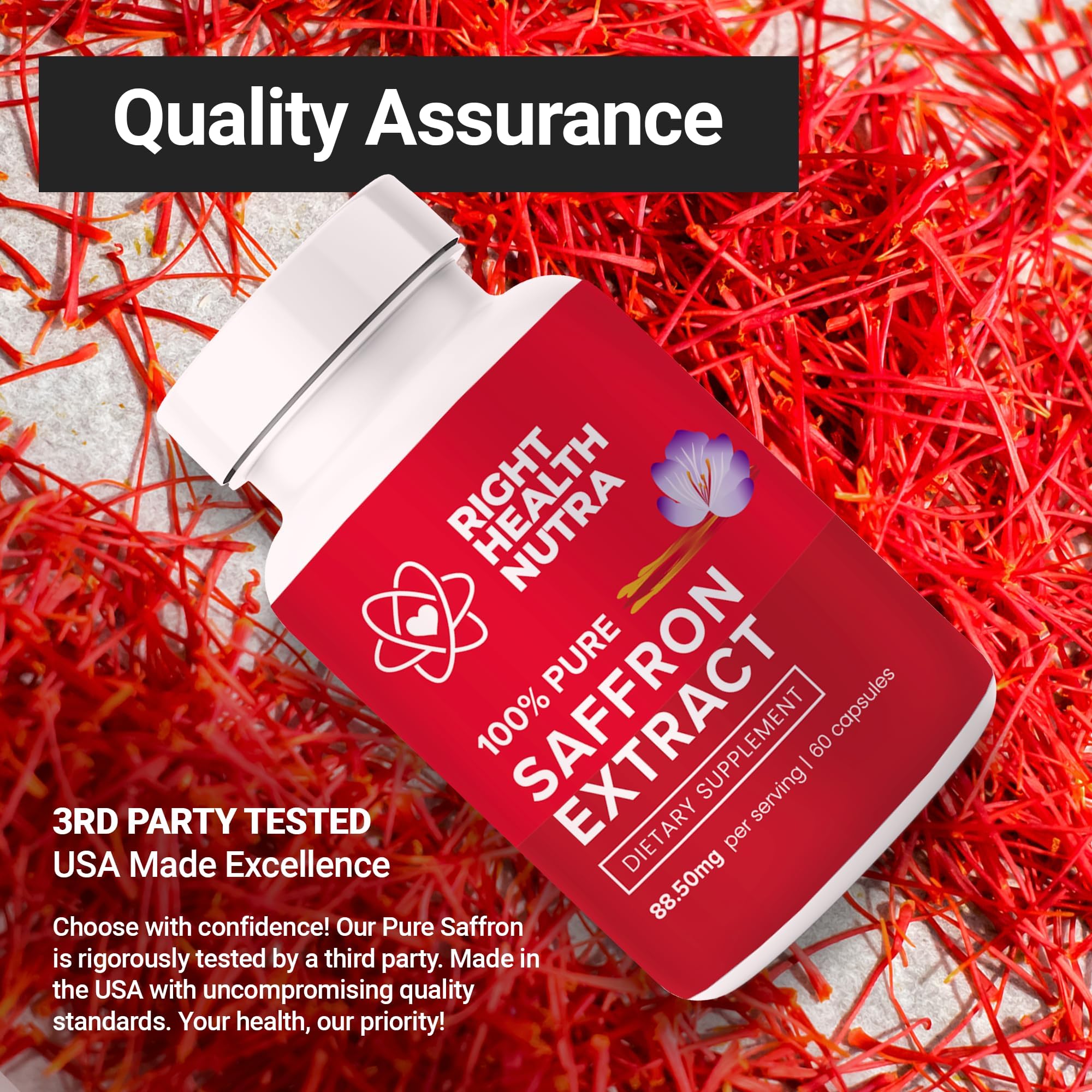Right Health Nutra saffron health benefits