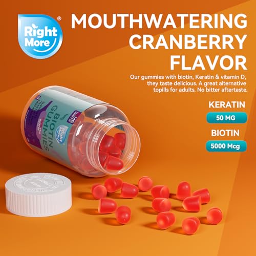 Right More biotin 5000 mcg