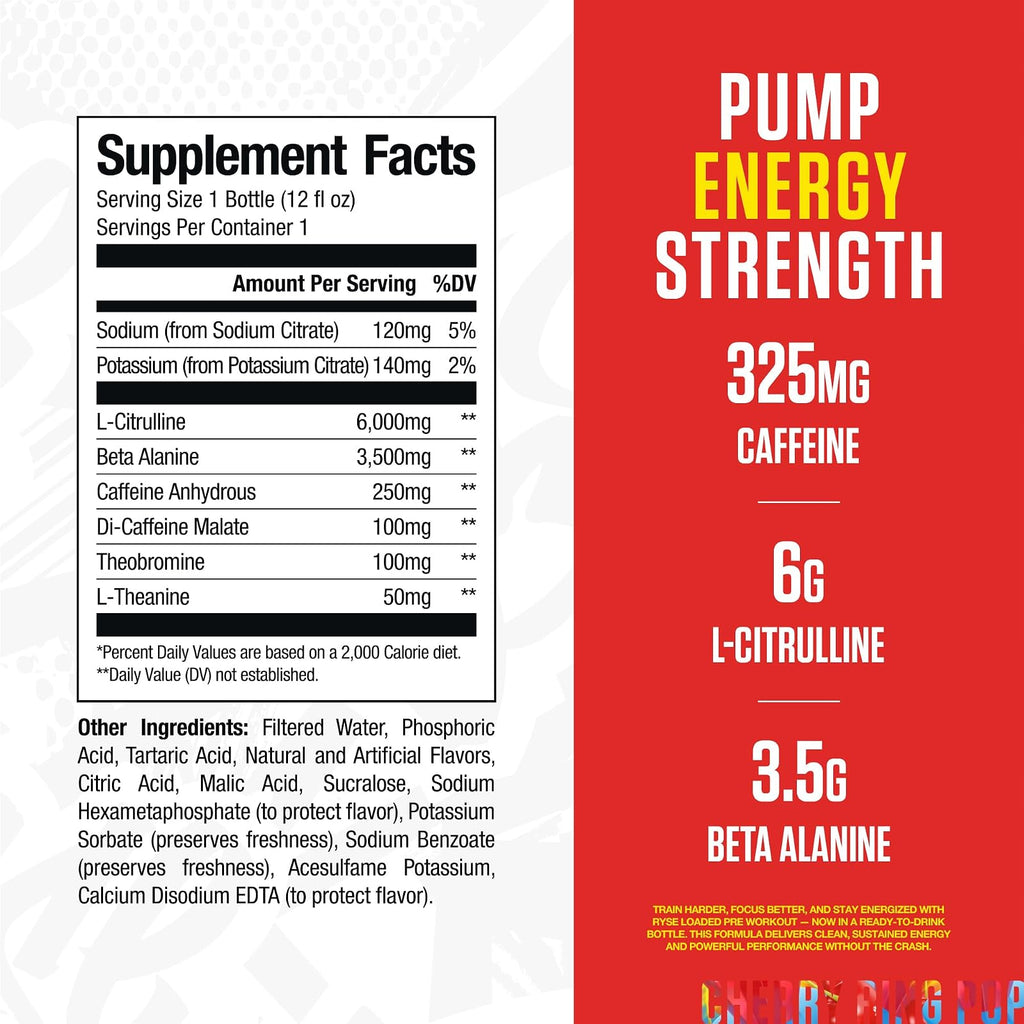 Ring Pop Cherry energy boost