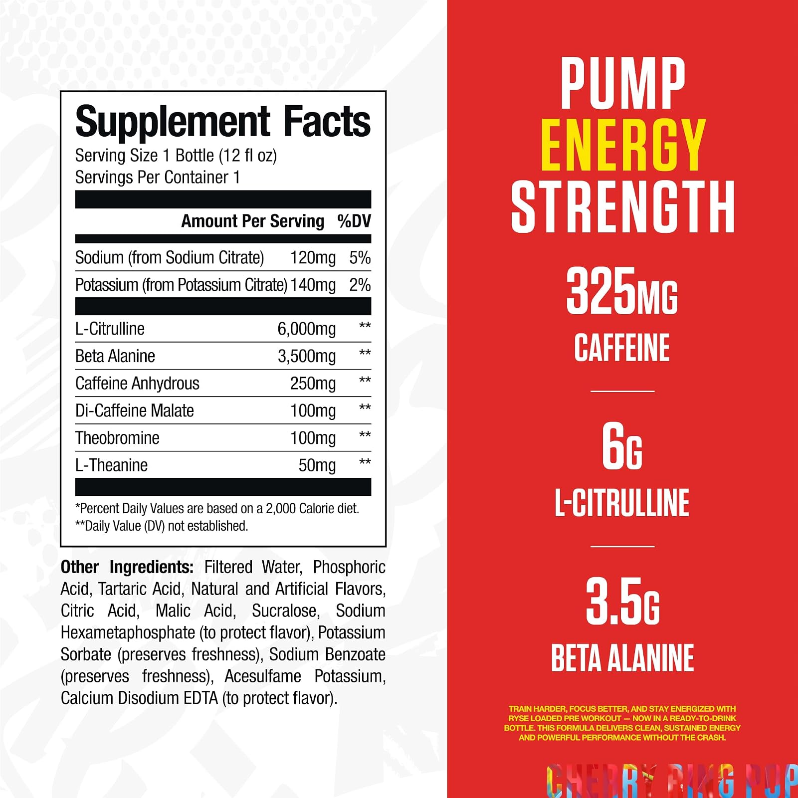 Ring Pop Cherry energy boost