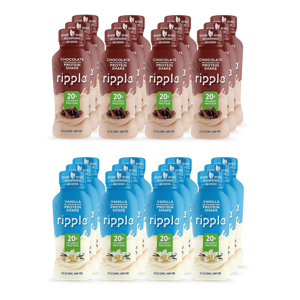 Ripple vegan protein shake chocolate