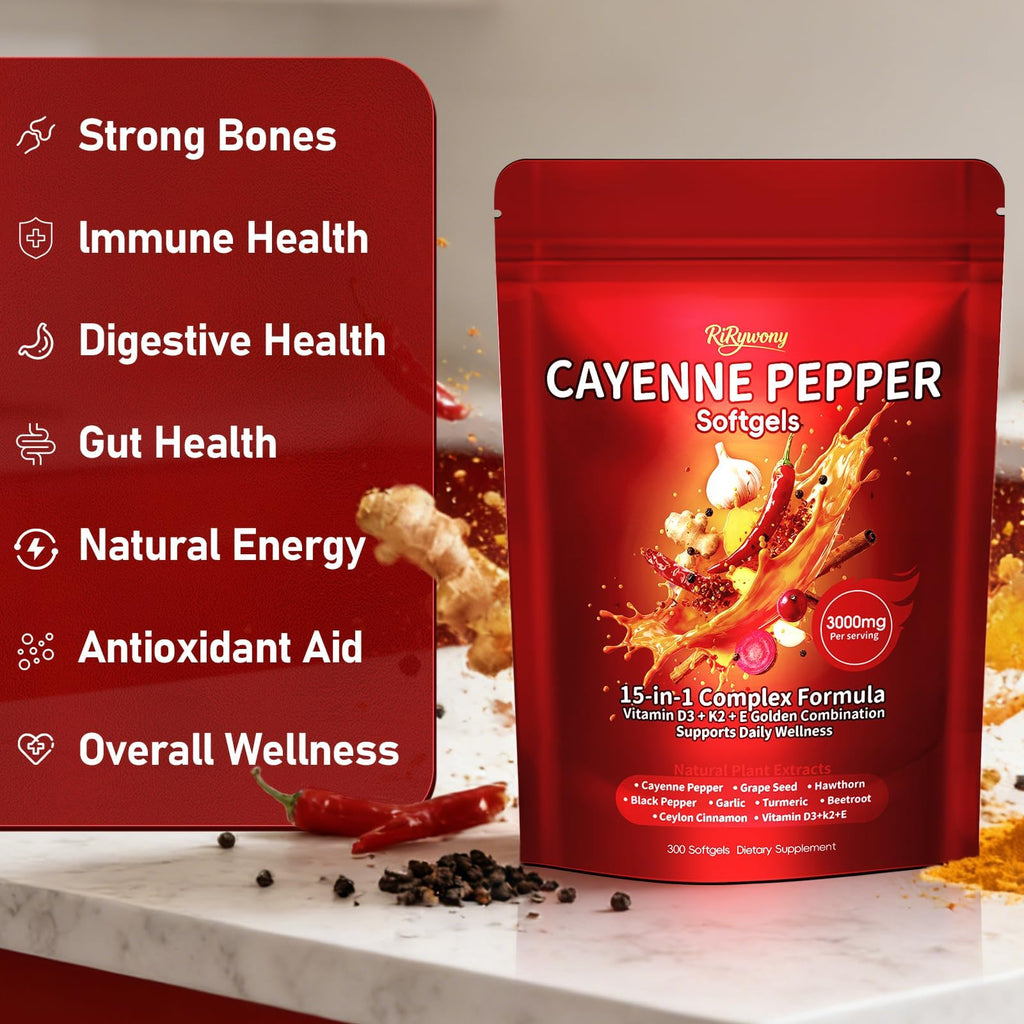 RiRywony cayenne pepper health benefits