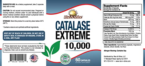 Rise-N-Shine 10000 capsules for vitality