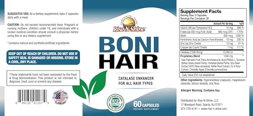 Rise-N-Shine hair vitality formula