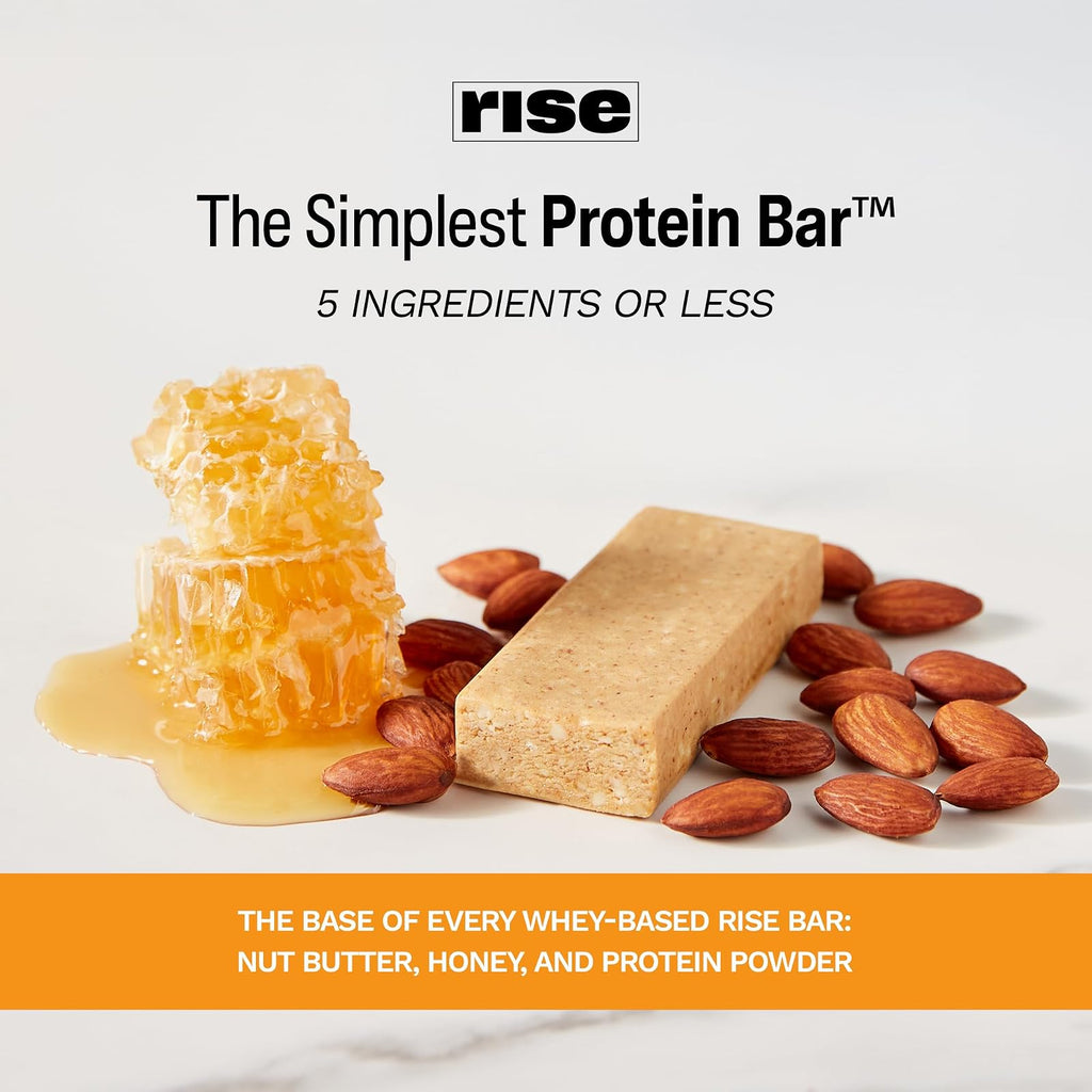 Rise protein bars with natural ingredients