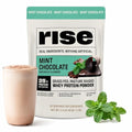 Rise whey protein mint chocolate flavour