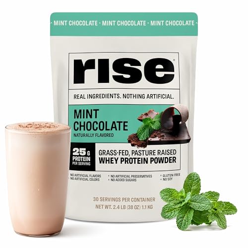 Rise whey protein mint chocolate flavour