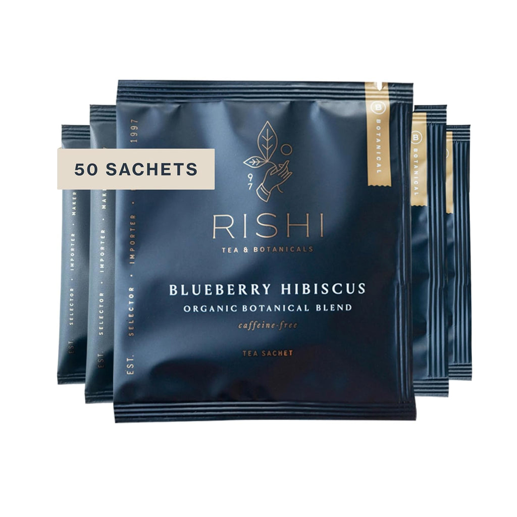 Rishi Tea Blueberry Hibiscus herbal tea bags