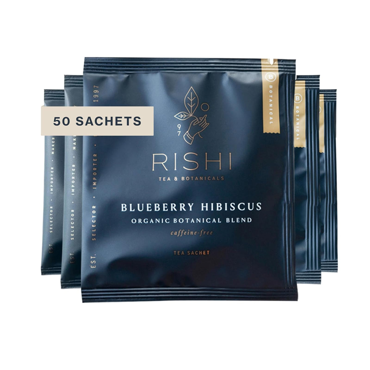Rishi Tea Blueberry Hibiscus herbal tea bags