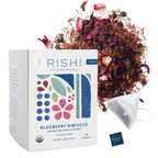 Rishi Tea Blueberry Hibiscus herbal tea