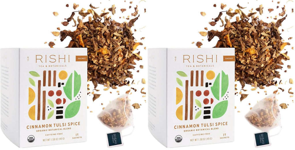 Rishi Tea Cinnamon Tulsi herbal infusion