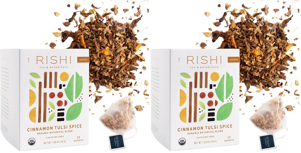 Rishi Tea Cinnamon Tulsi herbal infusion