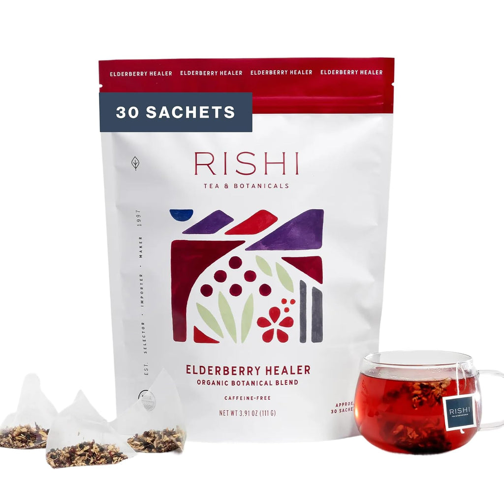 Rishi Tea Elderberry Healer benefits