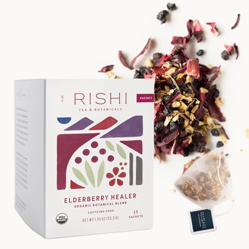 Rishi Tea Elderberry herbal tea bags