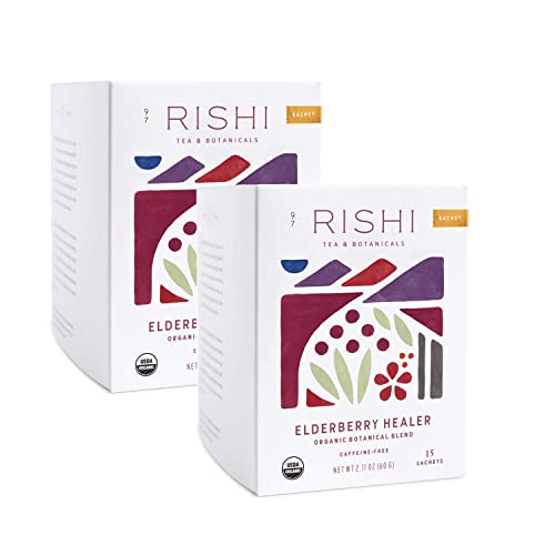 Rishi Tea elderberry immune support
