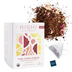 Rishi Tea Pink Lemon Ginger herbal tea