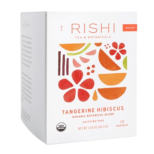 Rishi Tea Tangerine Hibiscus flavourful herbal tea