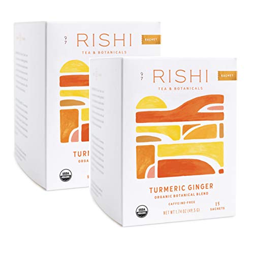 Rishi turmeric ginger herbal tea