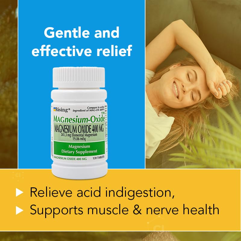 Rising Health magnesium for stress relief